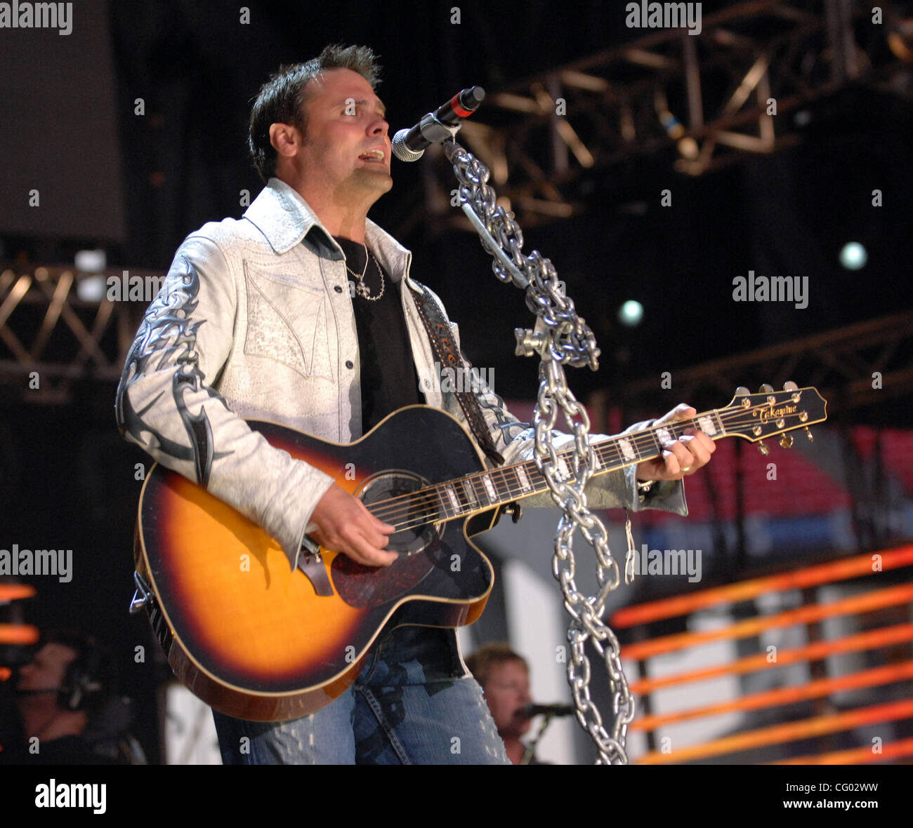 Jun 8, 2007 Nashville, TN; USA, Musician TROY GENTRY of the band ...