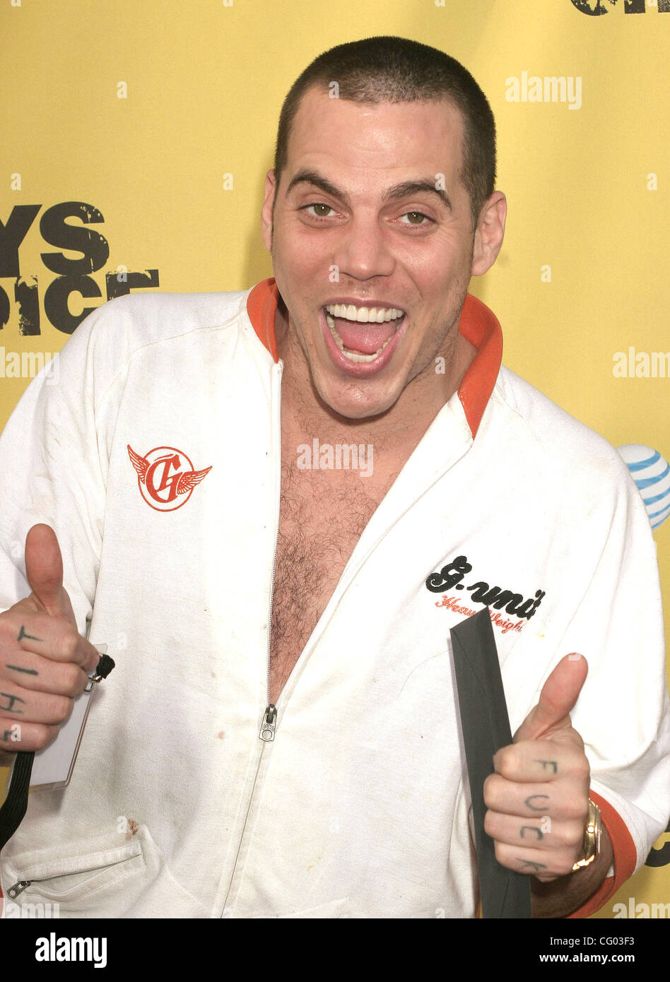 Jun 09, 2007; Hollywood, California, USA; Actor STEVE O at the Spike TV ...