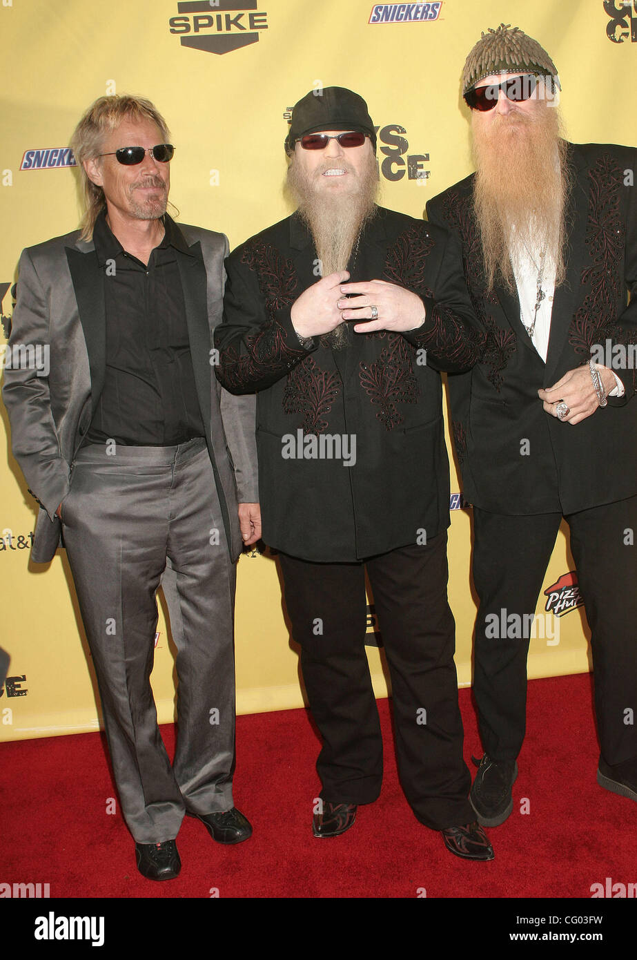 Jun 09, 2007; Hollywood, California, USA; Band: ZZ TOP at the Spike TV ...