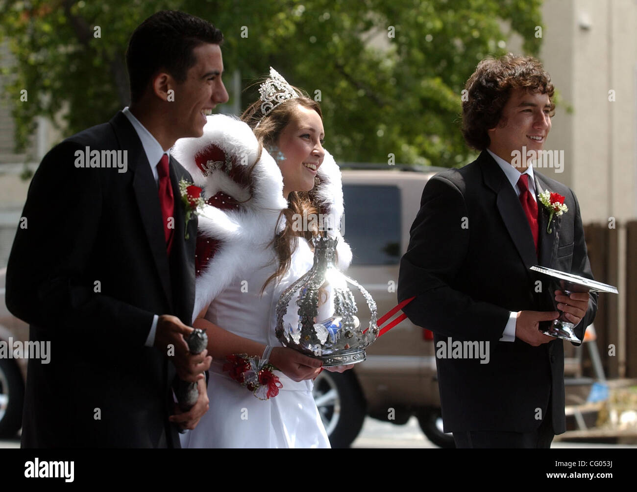 Grace Brito, 4, is the San Pablo baby queen of the Holy Ghost Festa and ...