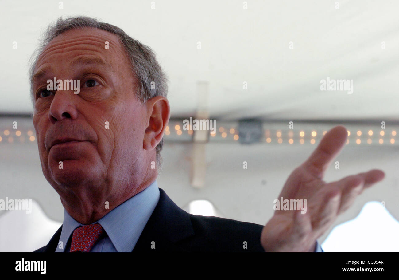 Mayor Michael R. Bloomberg and Lt. Governor David A. Paterson announce ...