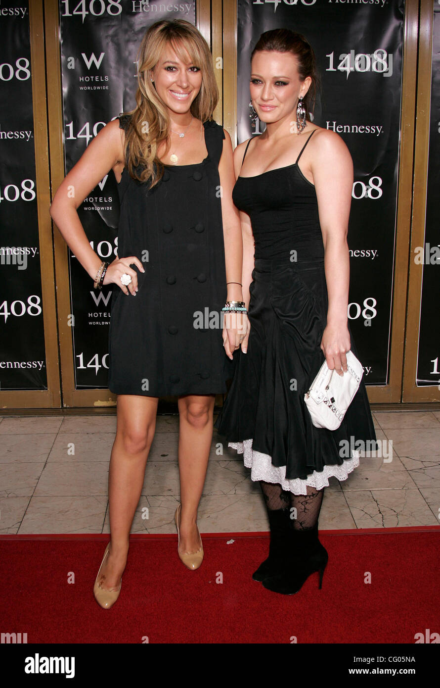 Jun 12, 2007 - Westwood, California, USA - Actresses HILARY & HAYLIE ...