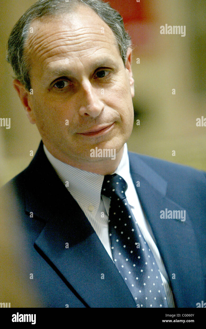 Elliot (Lee) Sander, MTA CEO and IBT Local 808 Secretary Chris Silvera ...