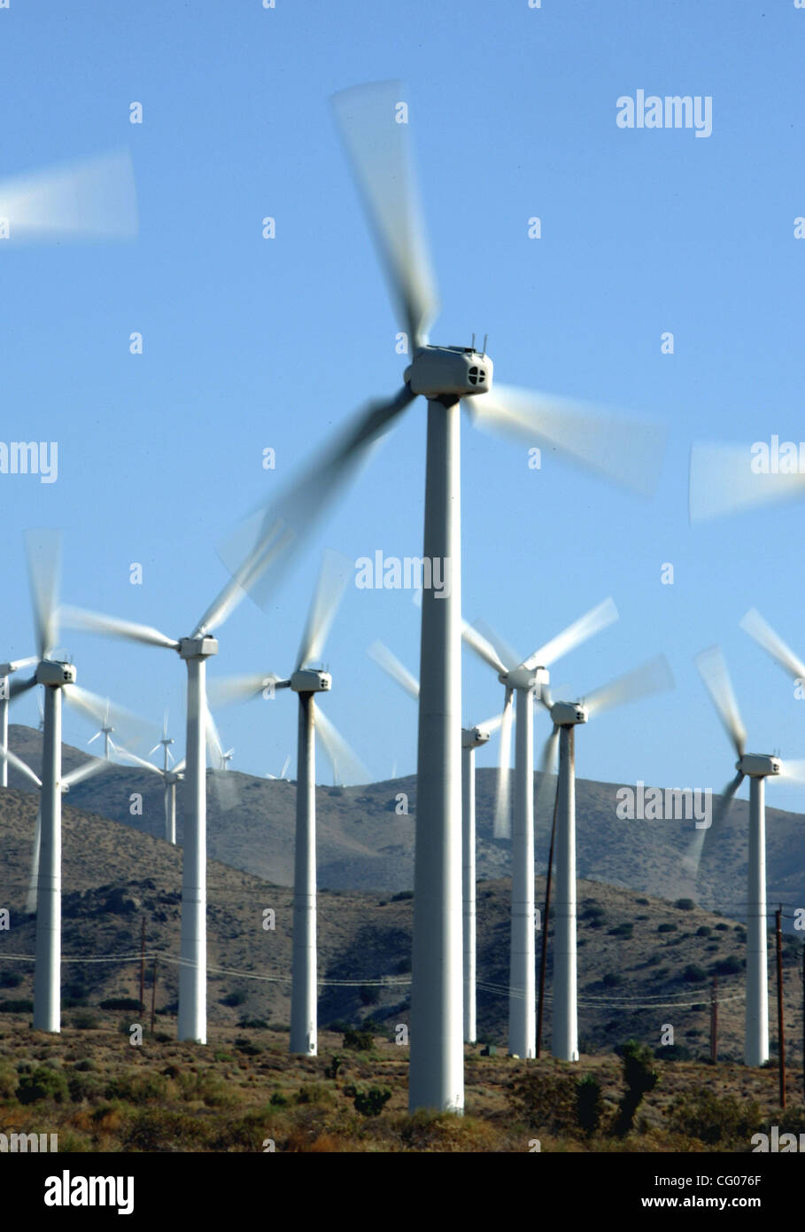 Jun 14, 2007 - Mojave Desert, CA, USA - Mojave Desert Wind Farm. A wind ...