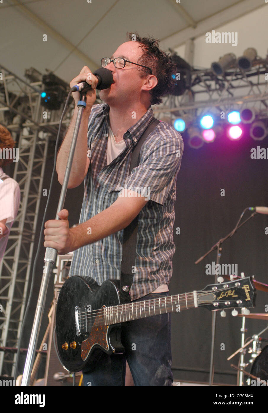 Jun 16, 2007 Manchester, TN; USA, Singer / Guitarist CRAIG FINN of the ...