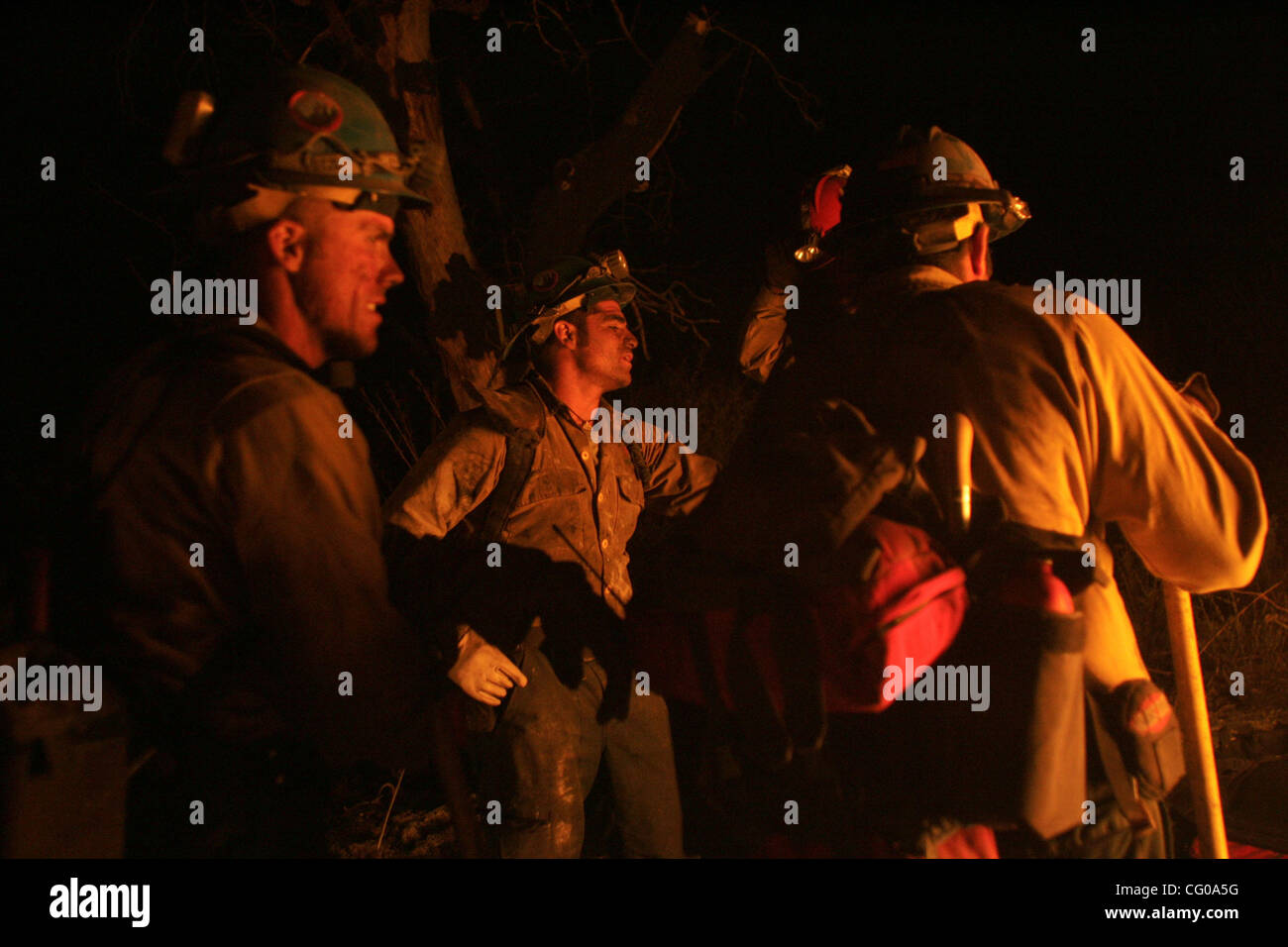Photo by: Guy Kitchens Del Rosa Hotshot Chris Calamino, left, Manny ...