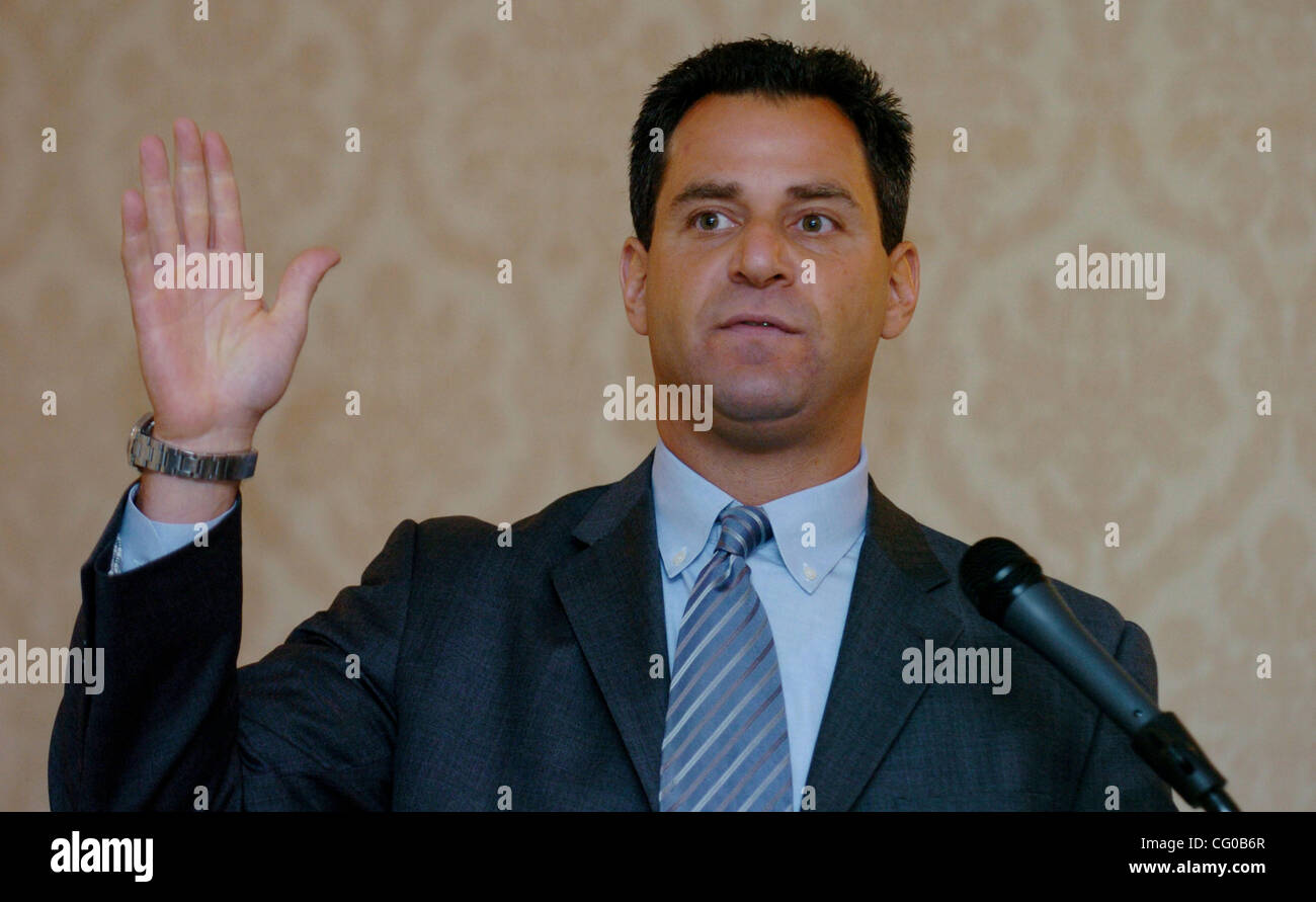 Gary Malin, COO of Citi Habitats speaks as Esther Muller, co-founder ...