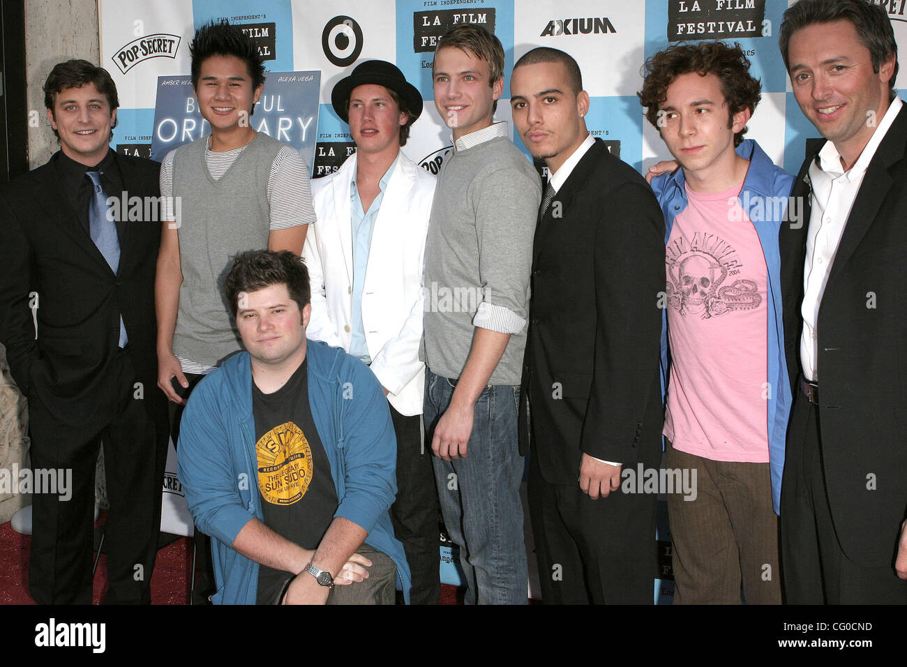 Jun 22, 2007; Hollywood, California, USA; Producers on each end from ...