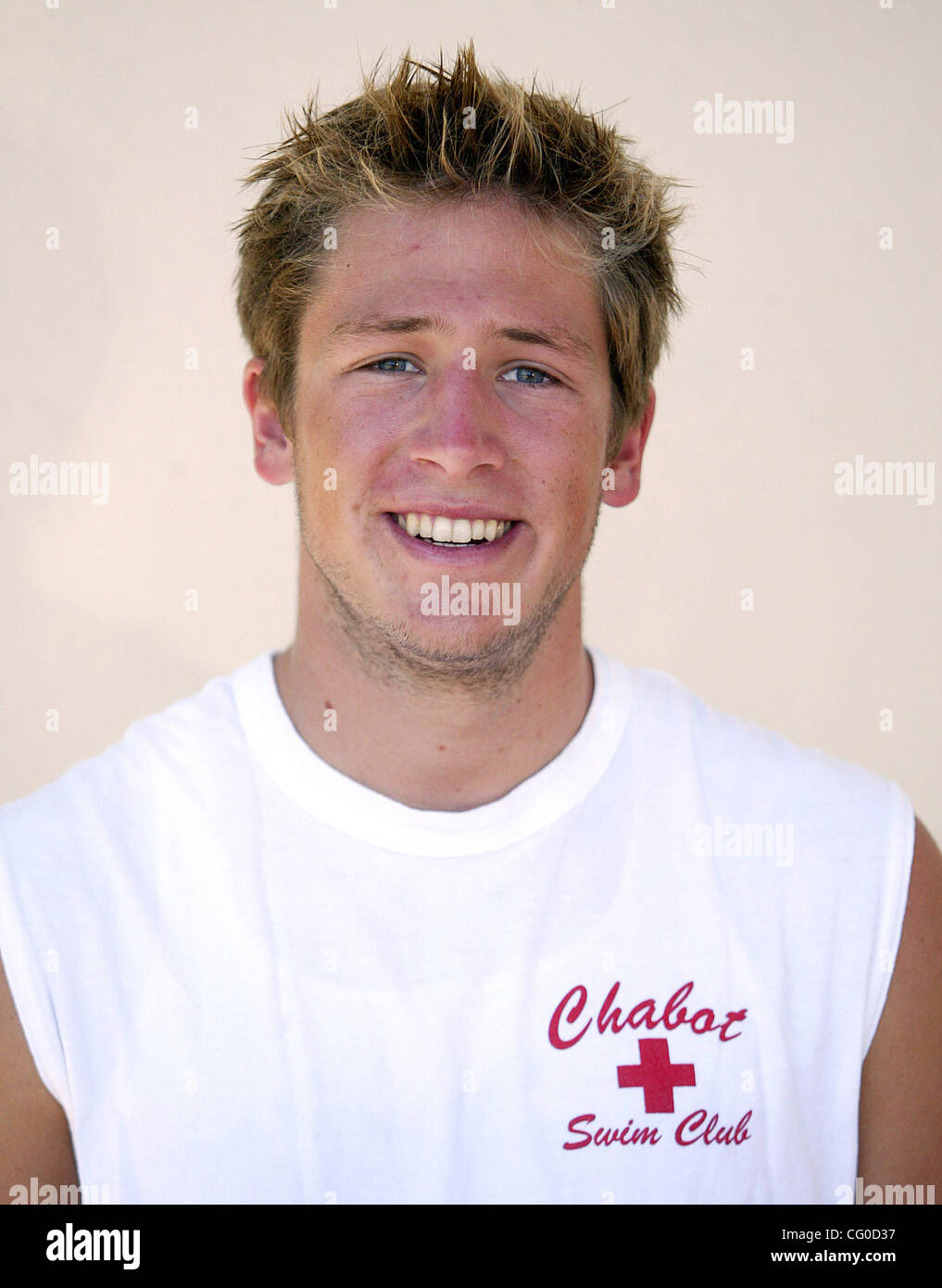 Garrett Gerstenberger. (Aric Crabb /The Oakland Tribune Stock Photo - Alamy