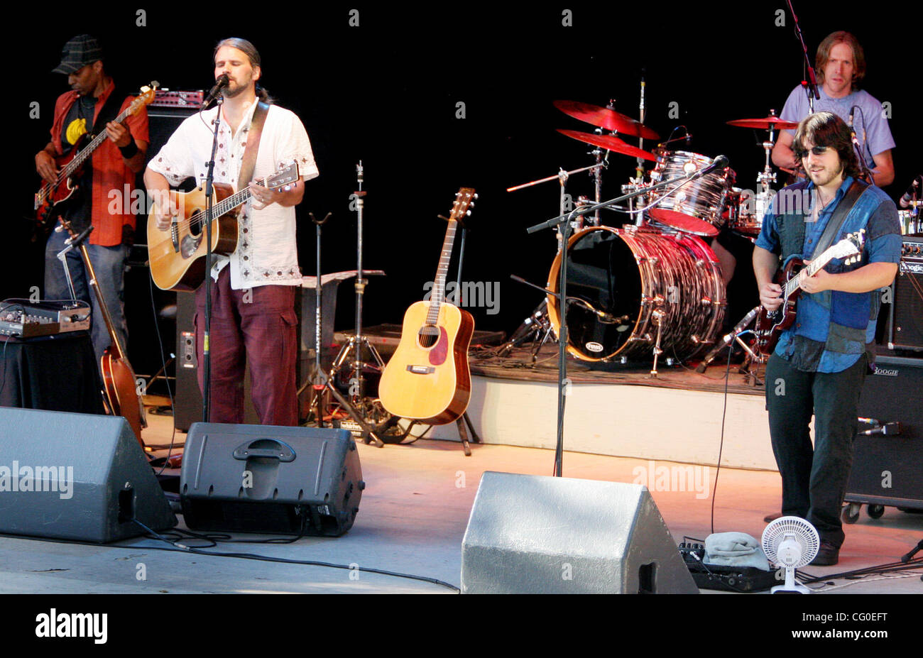The band New Monsoon played Monday night at the Alameda County Fair in ...