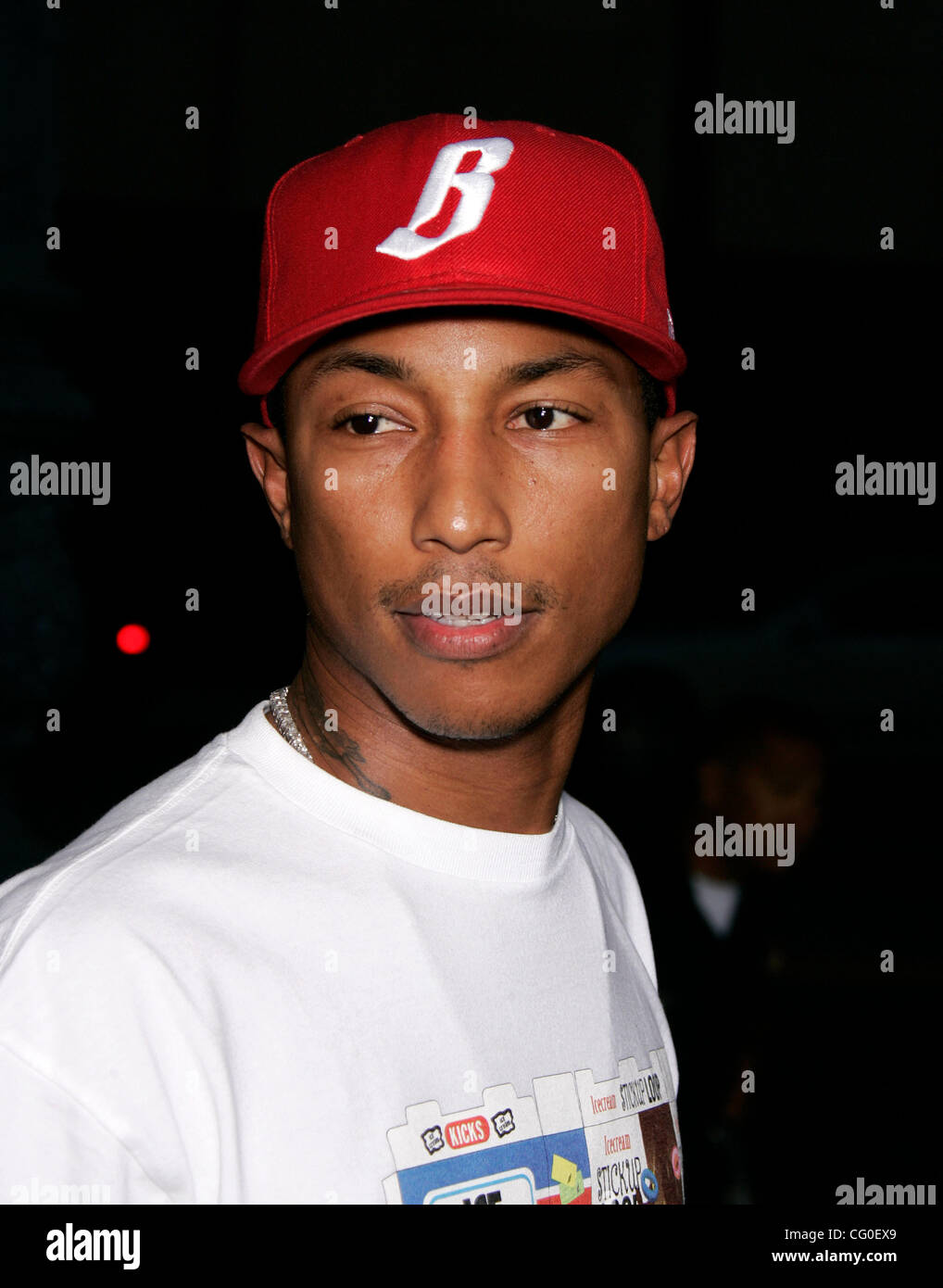 Jun 26,2007; Beverly Hills, California, USA; Rapper PHARRELL WILLIAMS ...