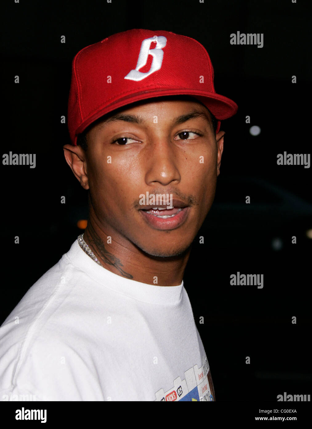 Jun 26,2007; Beverly Hills, California, USA; Rapper PHARRELL WILLIAMS ...