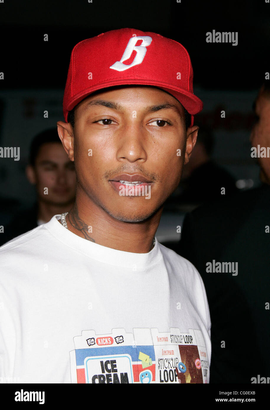 Jun 26,2007; Beverly Hills, California, USA; Rapper PHARRELL WILLIAMS ...