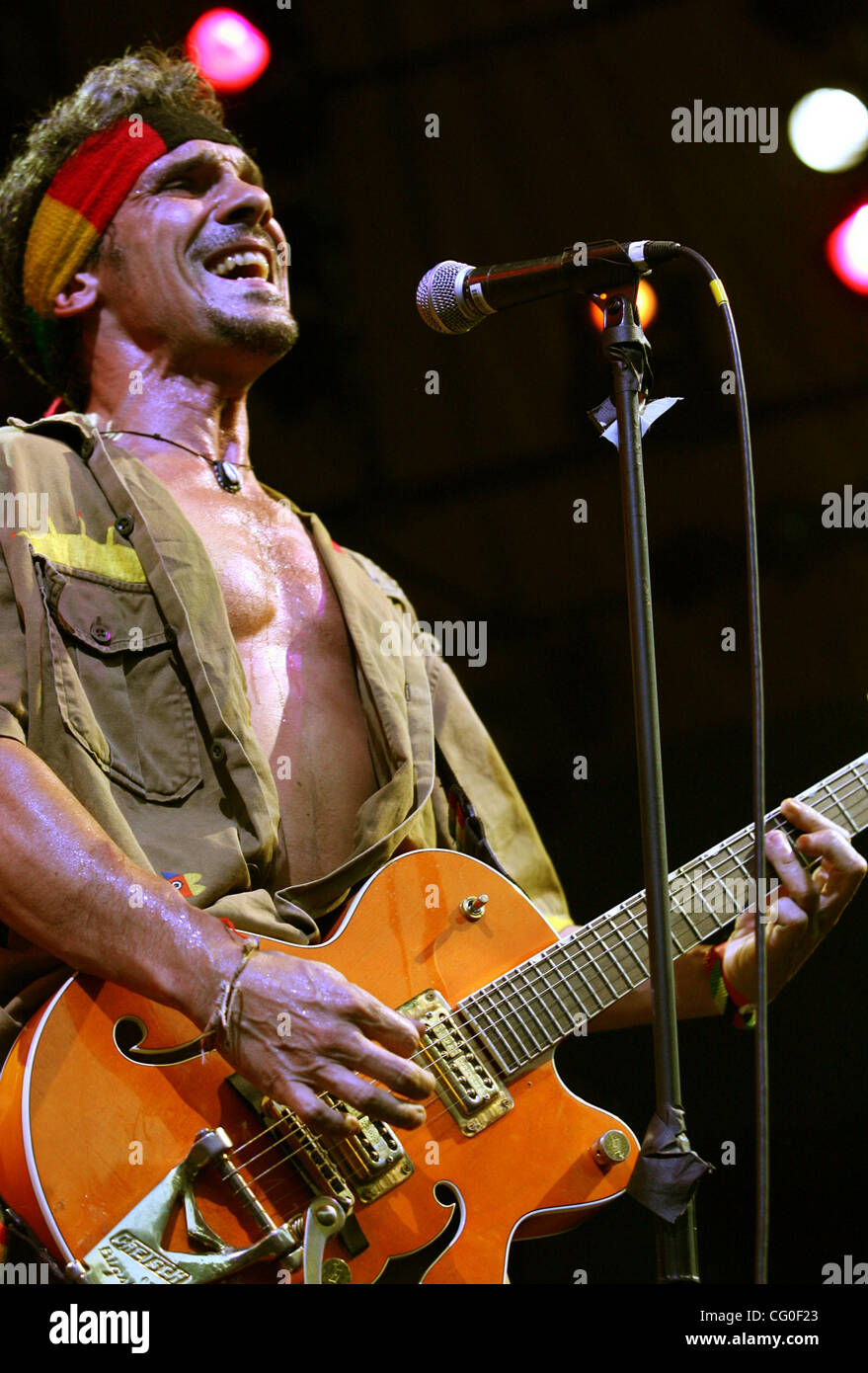 "Manu Chao" Radio Bemba Sound System performing at the "Celebrate ...