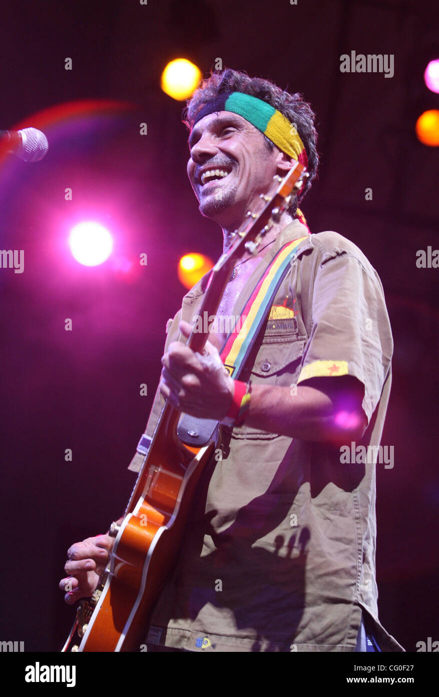 "Manu Chao" Radio Bemba Sound System performing at the "Celebrate ...