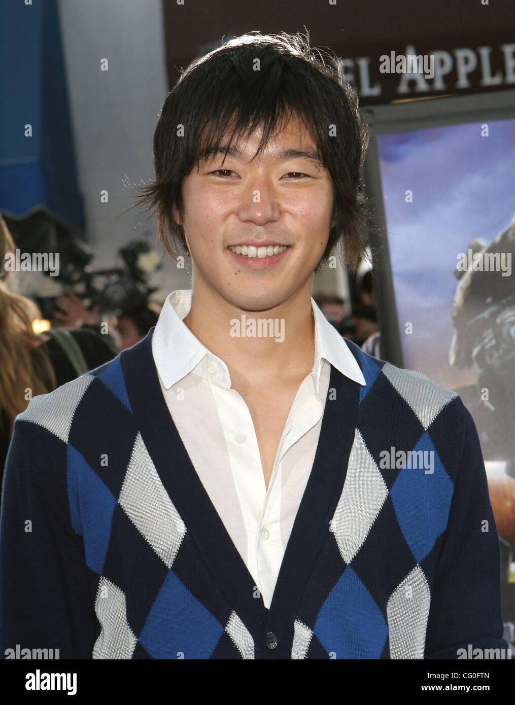 Jun 27, 2007; Hollywood, California, USA; Actor AARON YOO at the Hollywood Premiere of ...