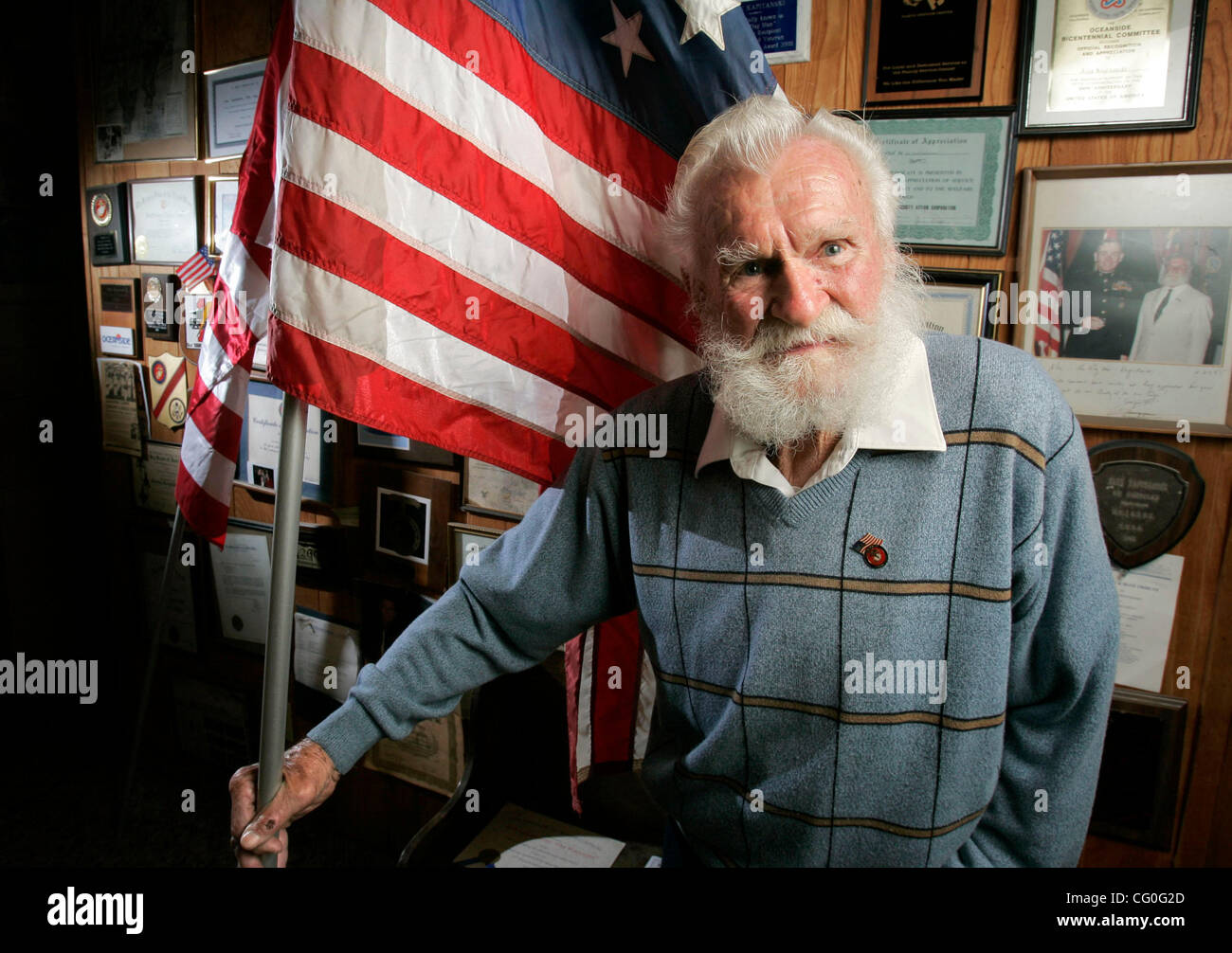 June 27, 2007, Oceanside, California, USA Portrait of ALEX KAPITANSKI ...