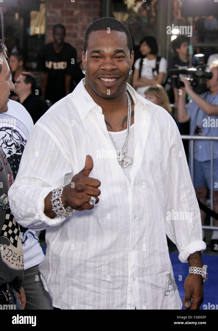 Jun 27, 2007 - Hollywood, CA, USA - Rapper BUSTA RHYMES at the ...