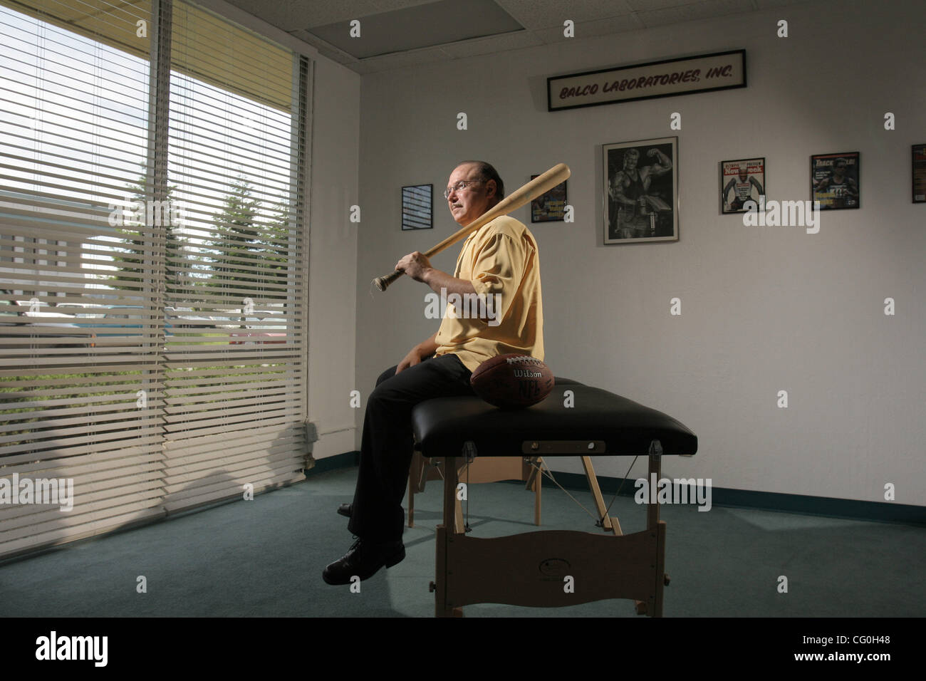 Jun 29, 2007 - Bulingame, California, USA - BALCO founder VICTOR CONTE ...