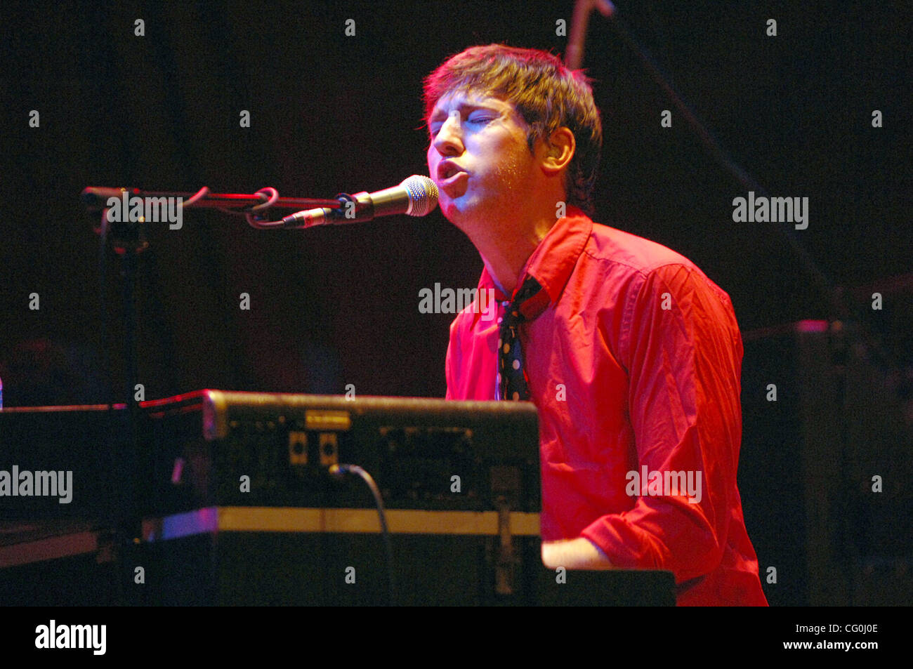 Jul. 2, 2007; Myrtle Beach, SC USA; Musician CHRIS CRON of the band ...