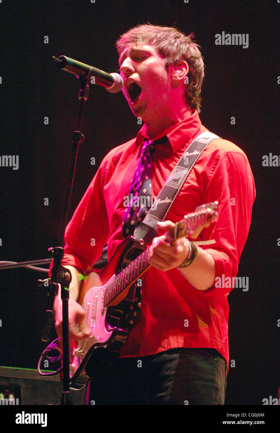 Jul. 2, 2007; Myrtle Beach, SC USA; Musician CHRIS CRON of the band ...