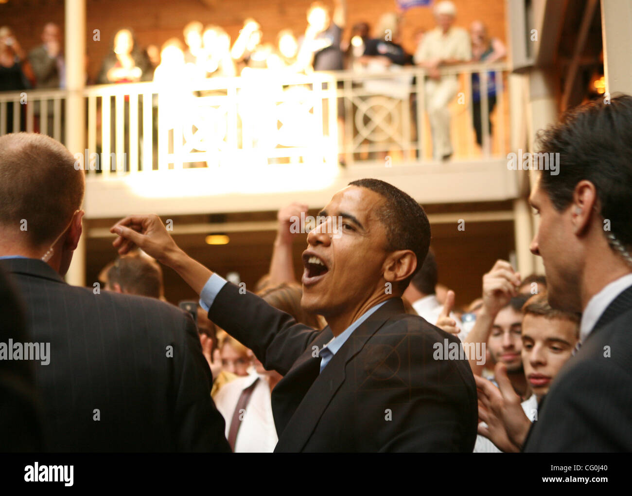 MINNEAPOLIS - 6/29/07 - Sen. Barack Obama of Illinois made his first ...