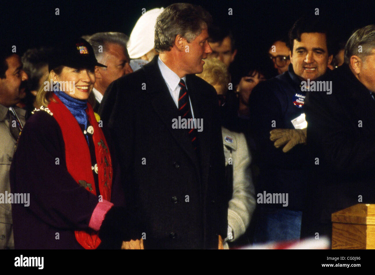 President bill clinton election 1992 hi-res stock photography and ...