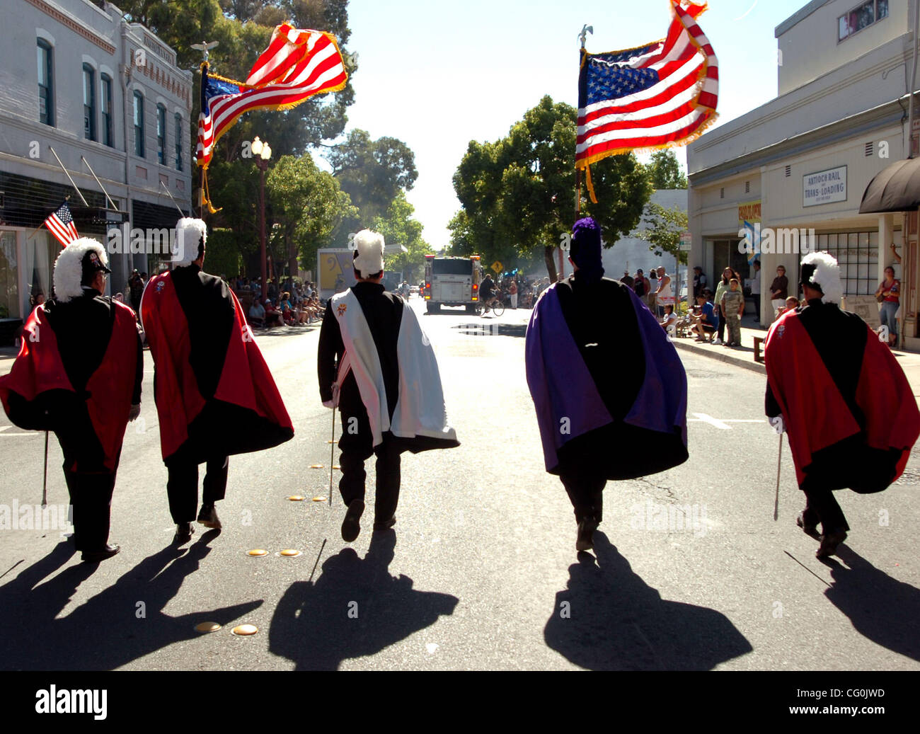 Knights of columbus parade hi-res stock photography and images - Alamy