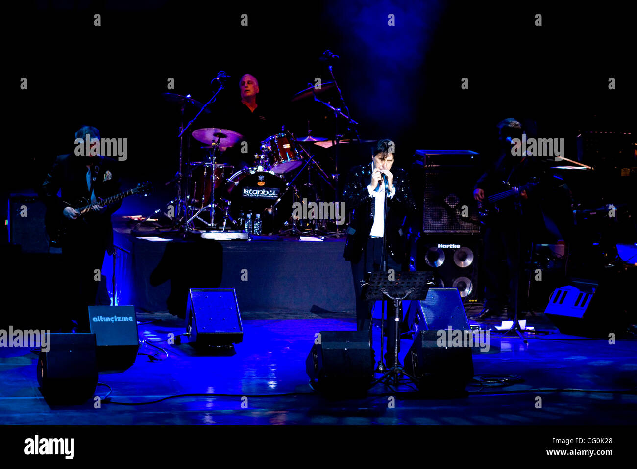 Bryan Ferry, former lead singer and founder of Roxy Music, played the ...