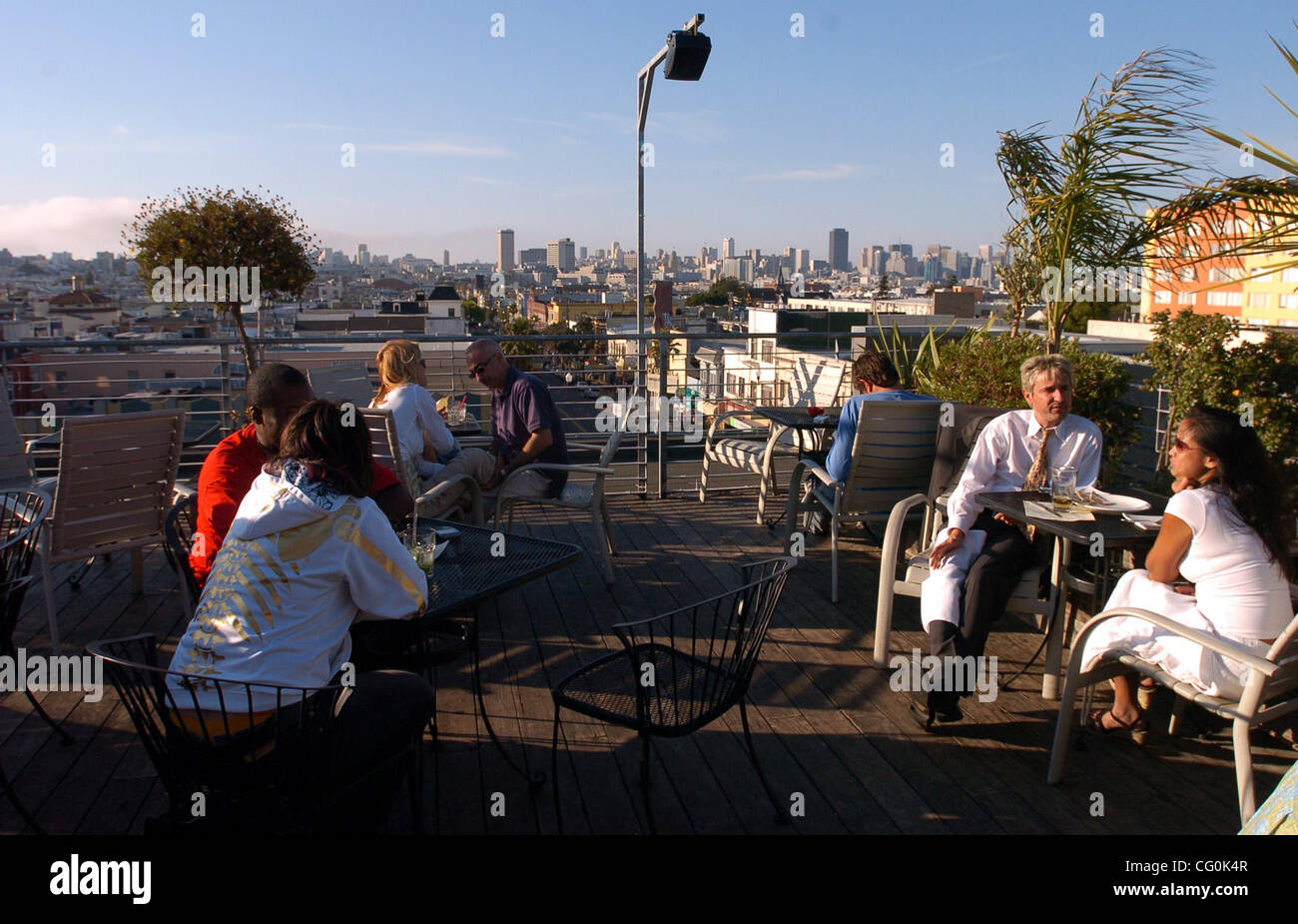 July 5th, 2007 - San Francisco, CA, USA - Medjool's Sky Terrace offers ...