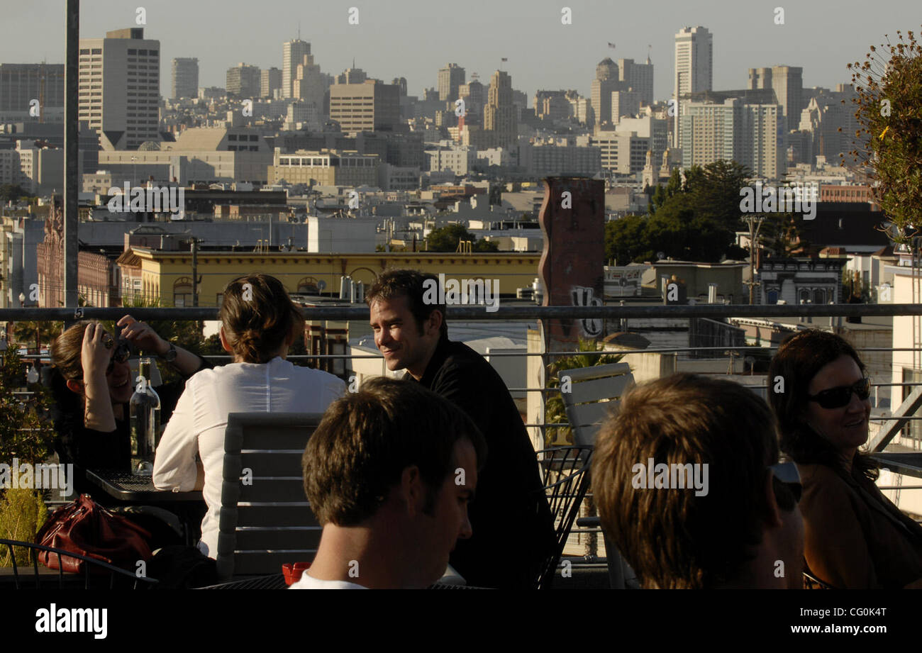 July 5th, 2007 - San Francisco, CA, USA - Medjool's Sky Terrace offers ...