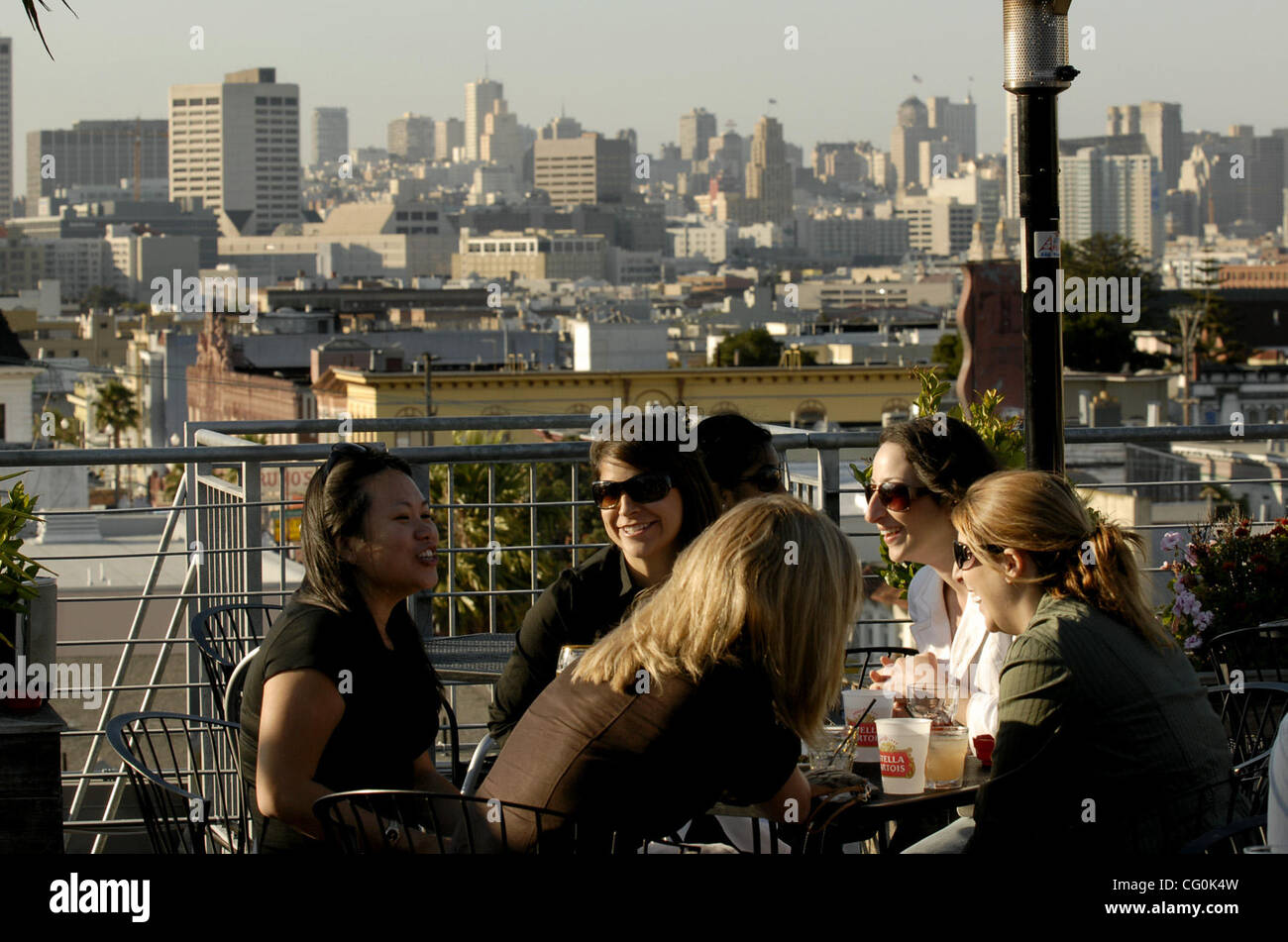 July 5th, 2007 - San Francisco, CA, USA - Medjool's Sky Terrace offers ...