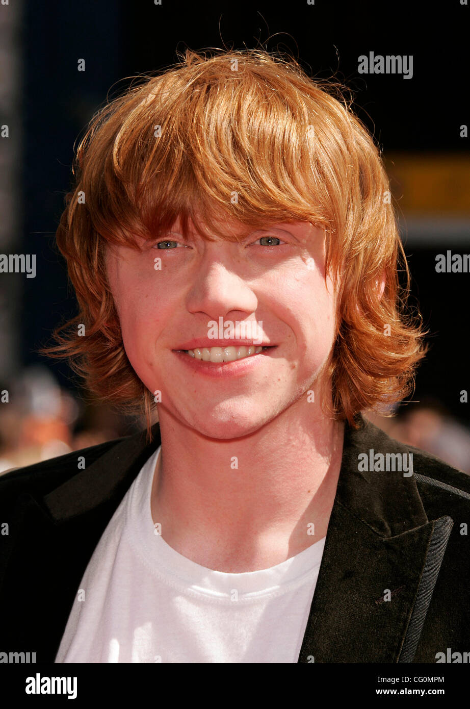 Jul 8,2007; Hollywood, California, USA; Actor RUPERT GRINT at the ...