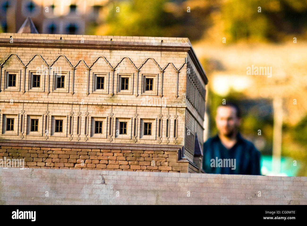 The Miniaturk open air museum and park in Istanbul displays monuments ...