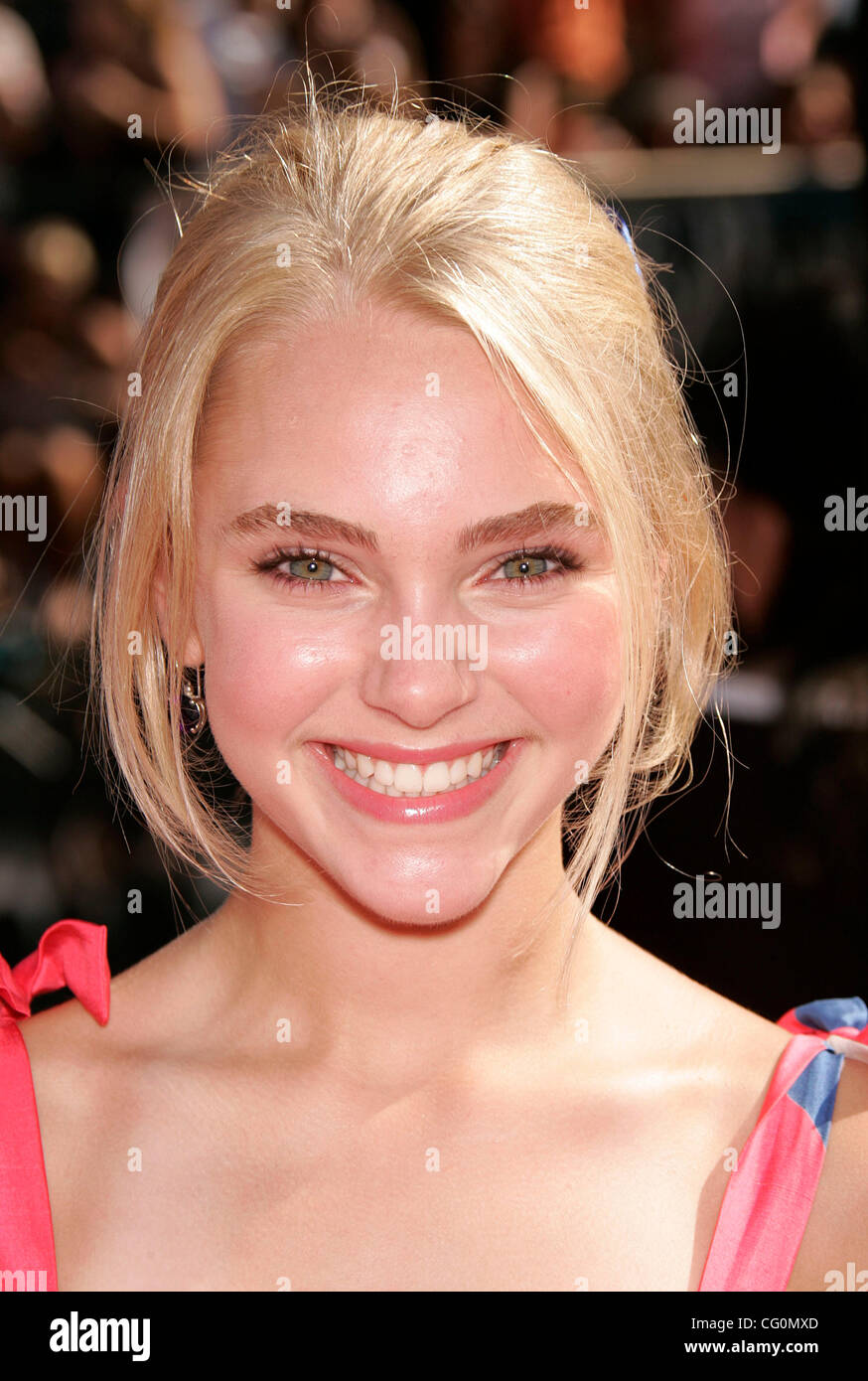 Jul 8,2007; Hollywood, California, USA; Actress ANNASOPHIA ROBB at the ...