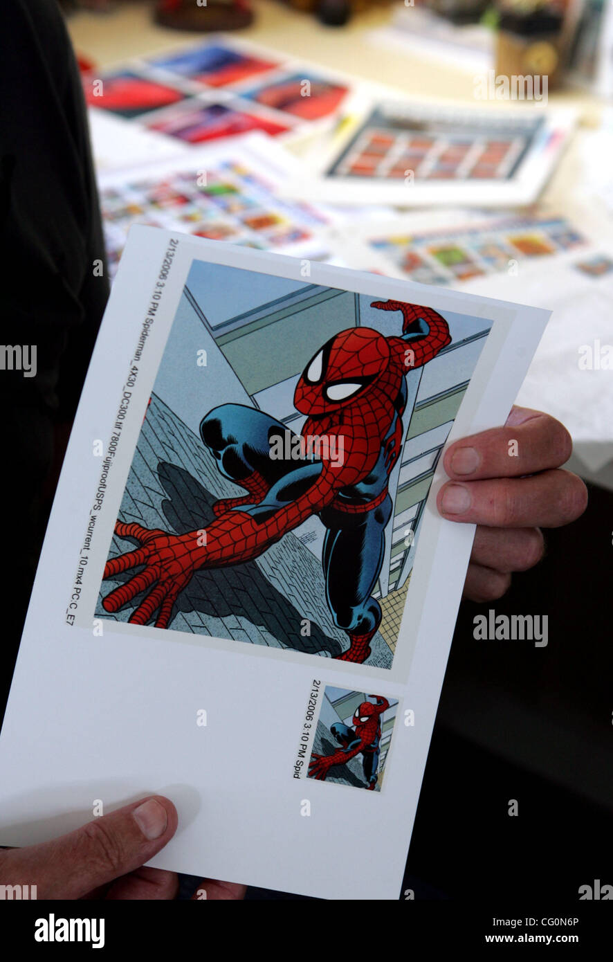 July 9, 2007, Carlsbad, California, USA . Carl Herrman, an art director ...