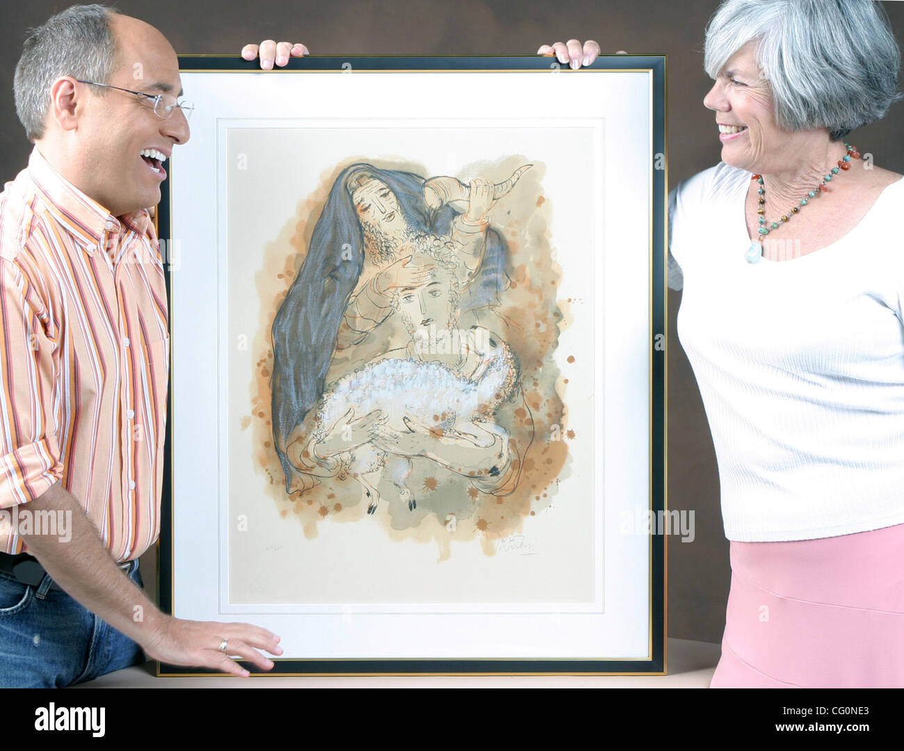 071007 - 0039849A - STUDIO - Tim Luke pictured with Lynn Anderson on ...