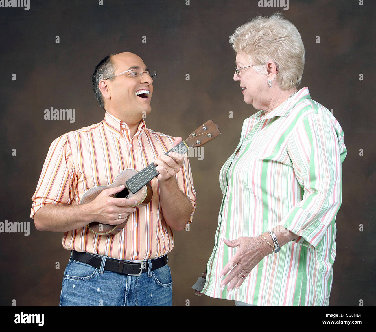 071007 - 0039849A - STUDIO - Tim Luke pictured with Jane Ball on ...