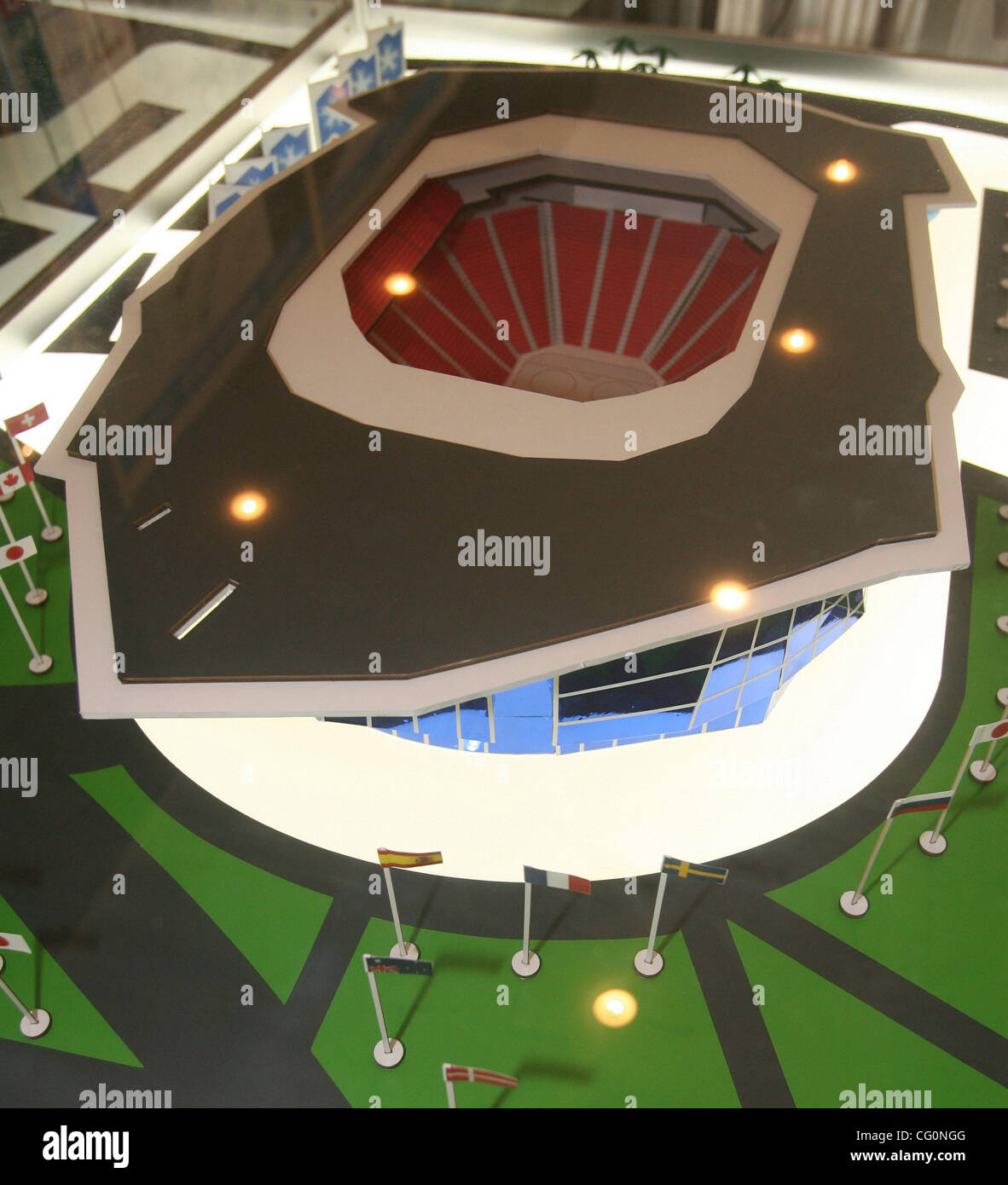 Models of Sochi 2014 Olympic objects - stadiums, arenas were introduced ...