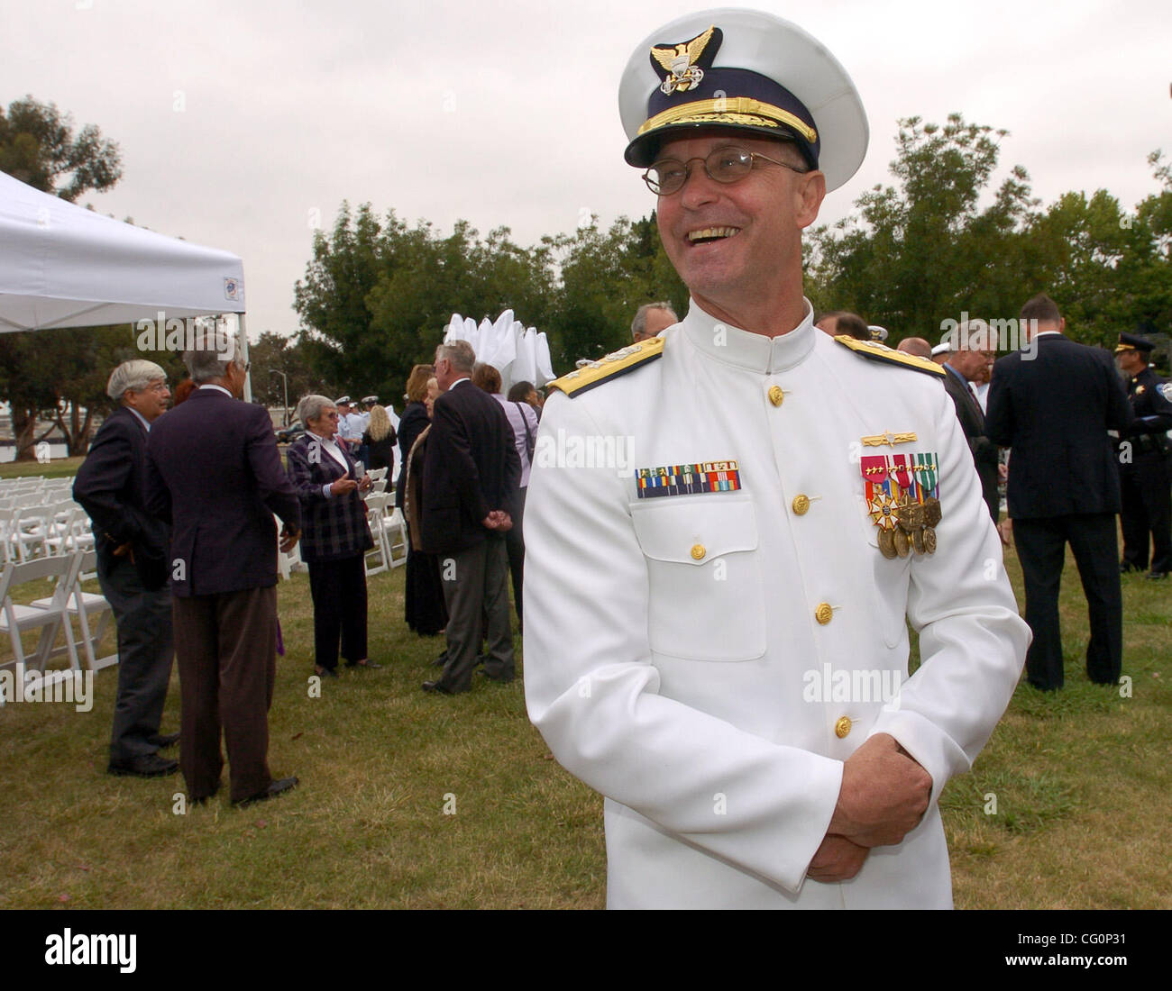 July 10th, 2007 - Alameda, CA, USA - Rear admiral CRAIG BONE replaced ...