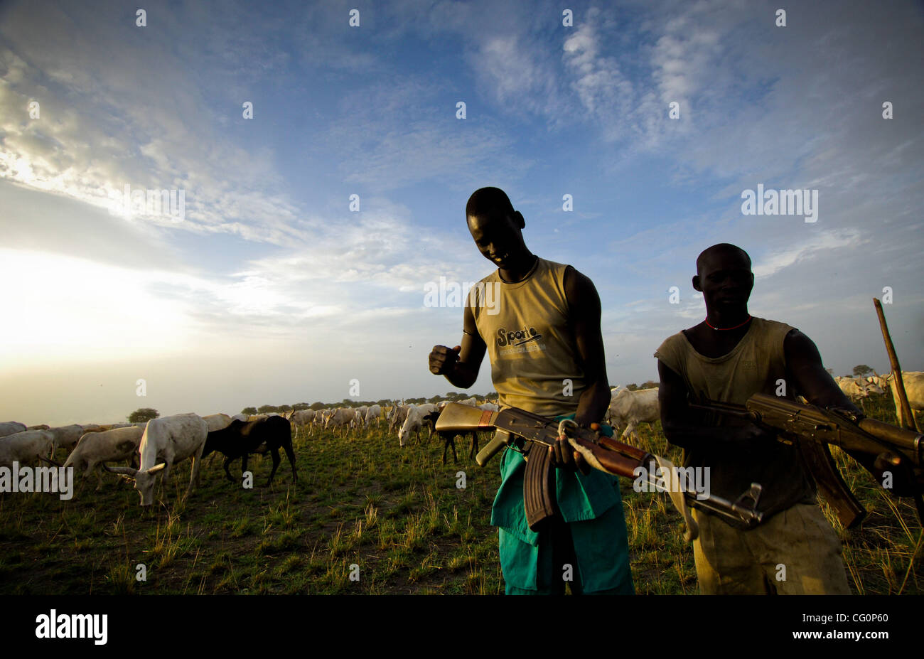Dinka tribe hi-res stock photography and images - Alamy
