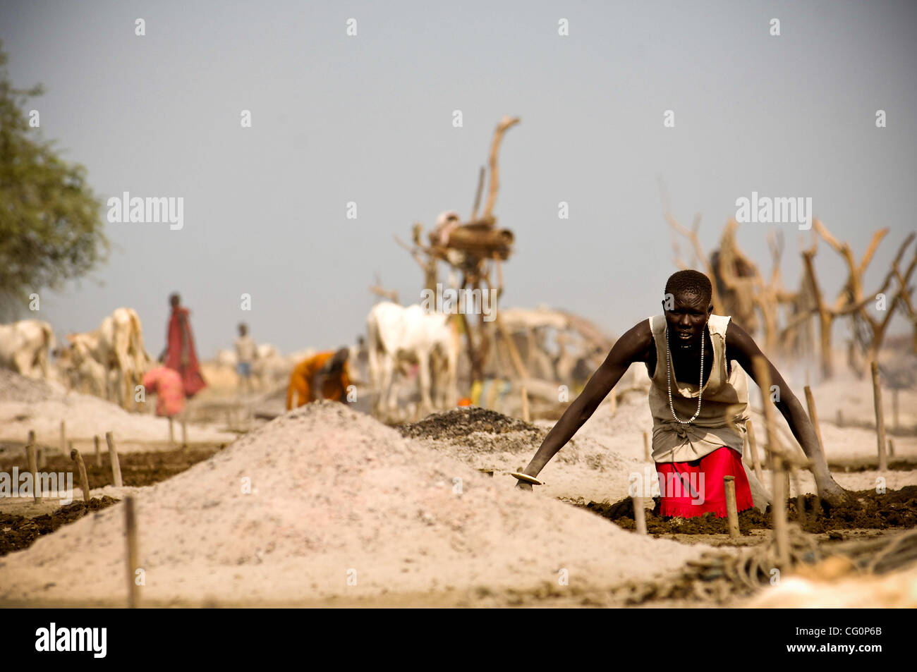 Jul 11, 2007 - Kolmerek, South Sudan - Sudan cattle camps are the most ...