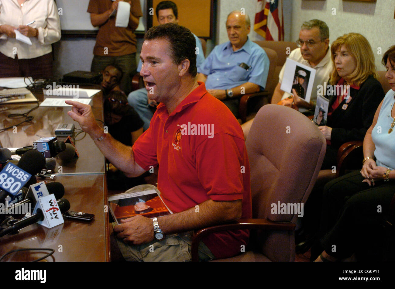 Deputy Chief Jim Riches, father of Firefighter Jimmy Riches, of Ladder ...