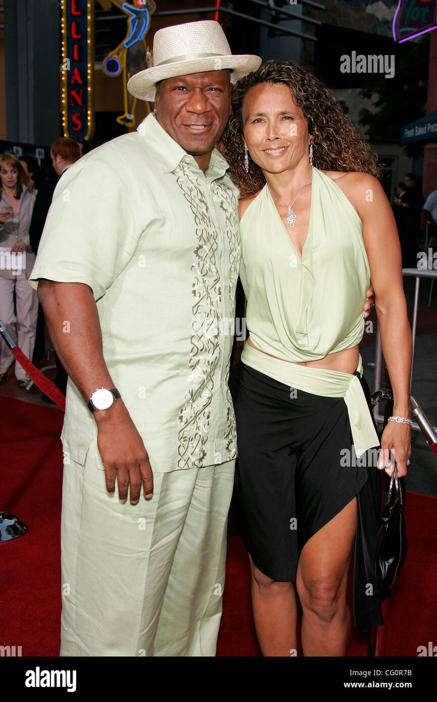 Jul 12,2007; Hollywood, California, USA; Actor VING RHAMES & wife ...