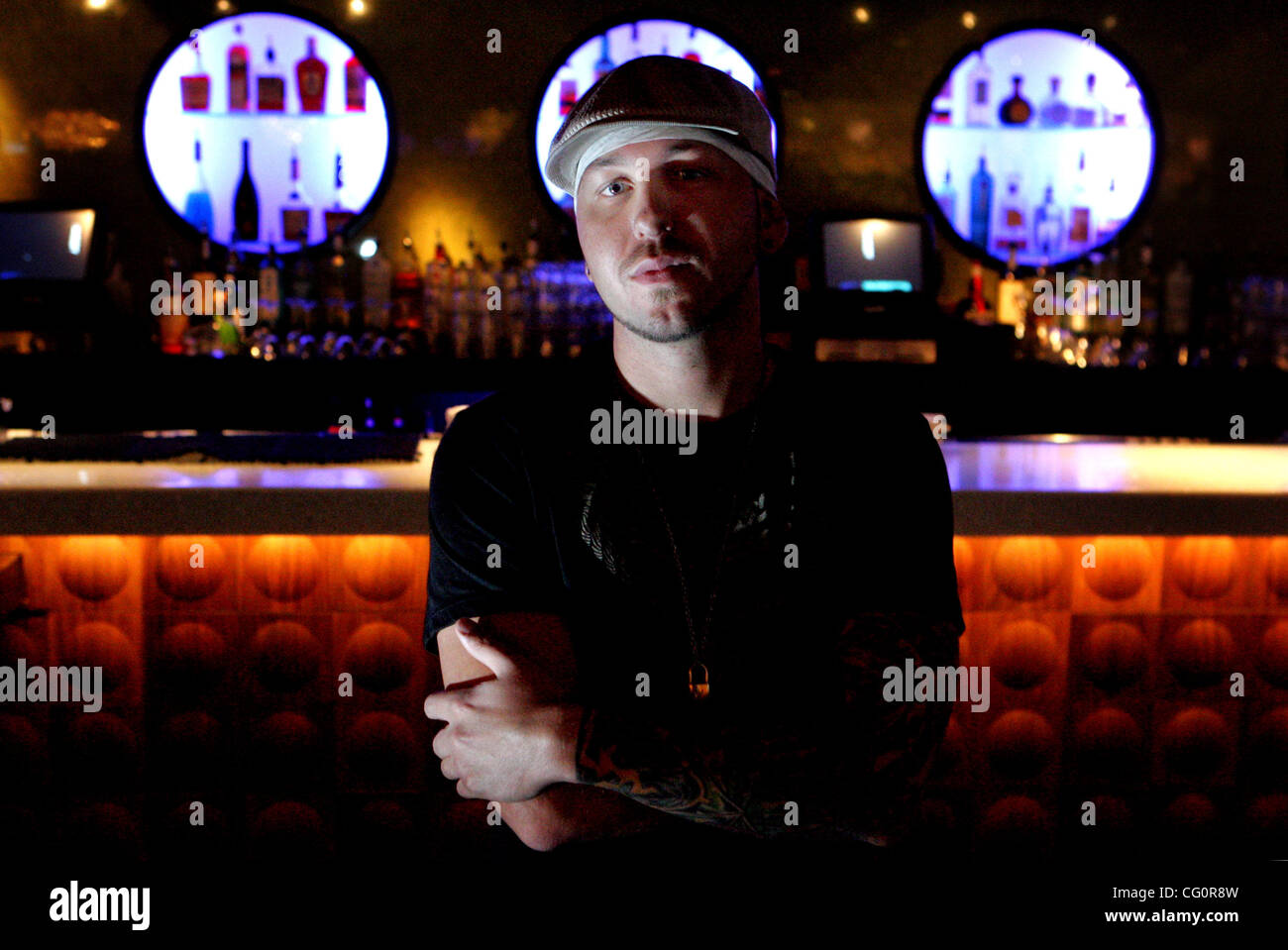 July 12, 2007, San Diego, California, USA. STREET cover subject, Brent Bartel, a professional ...