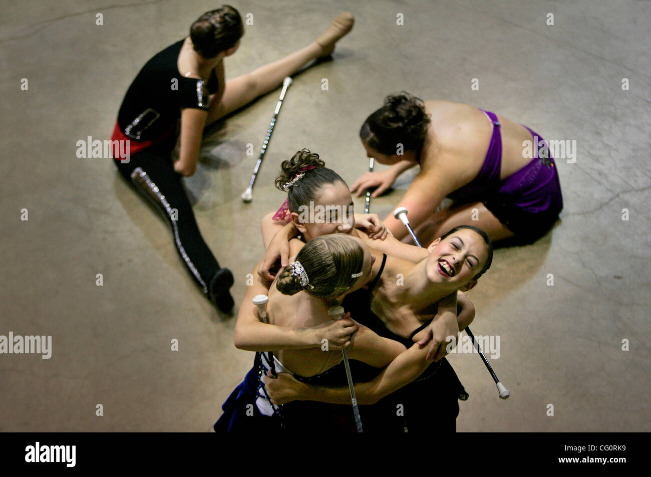 Baton twirling hi-res stock photography and images - Alamy