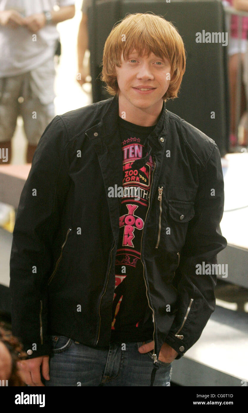 Jul 13, 2007 - New York, NY, USA - Actor RUPERT GRINT at the 'Today ...