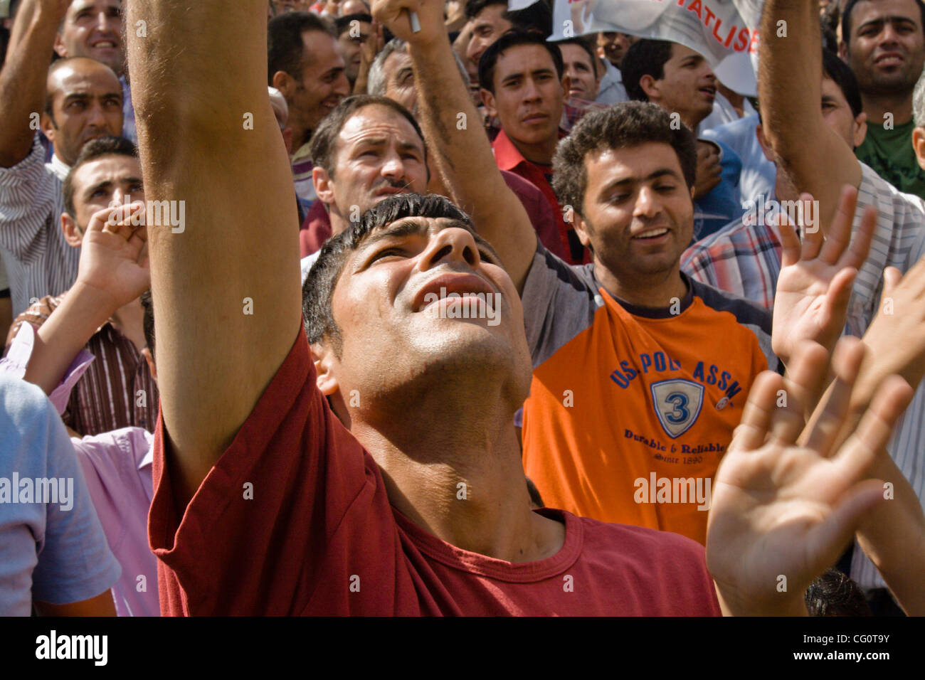 Ibrahim Tatlises (55), one of Turkey's most famous pop stars, makes a ...