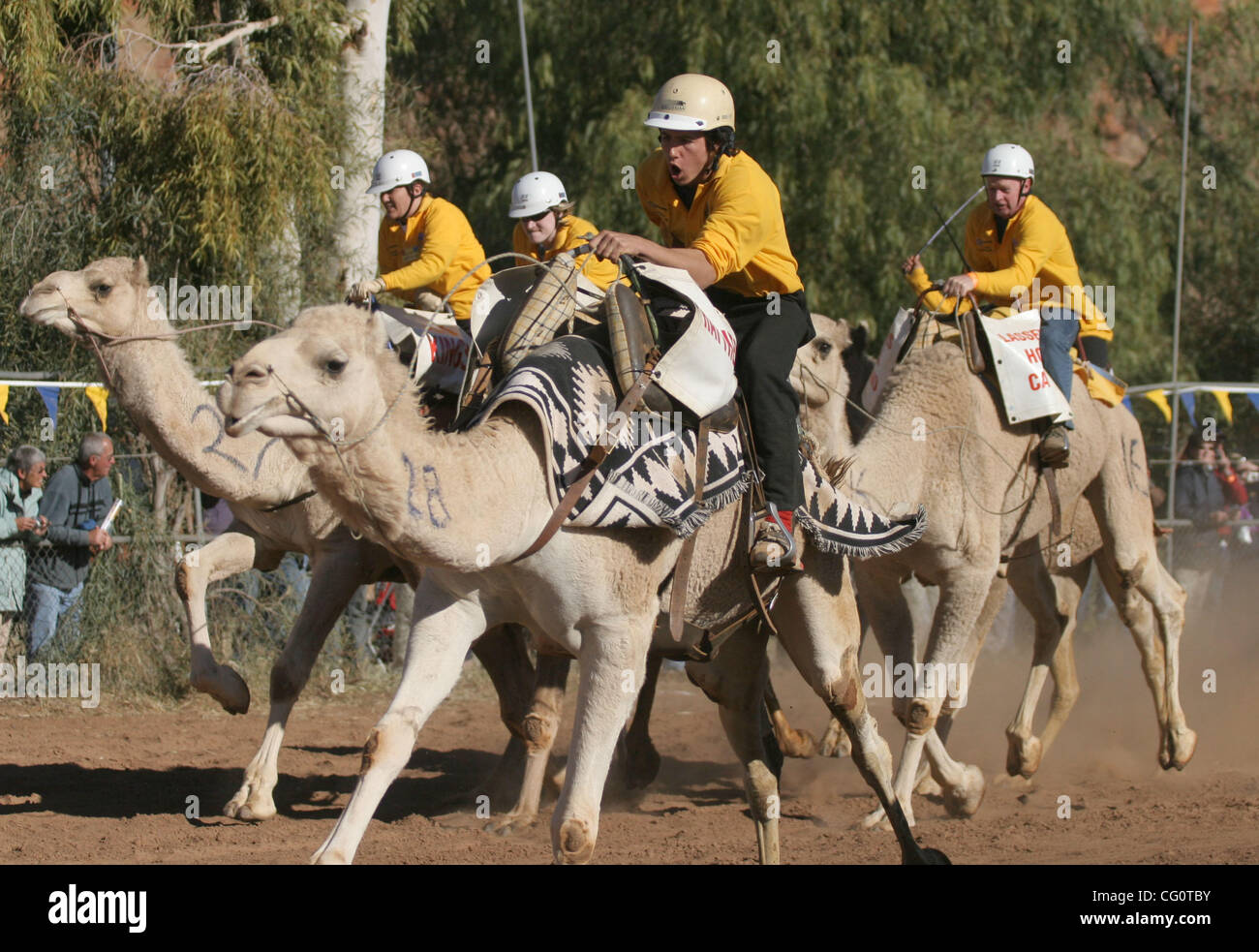 Australia outback camel race hi-res stock photography and images - Alamy