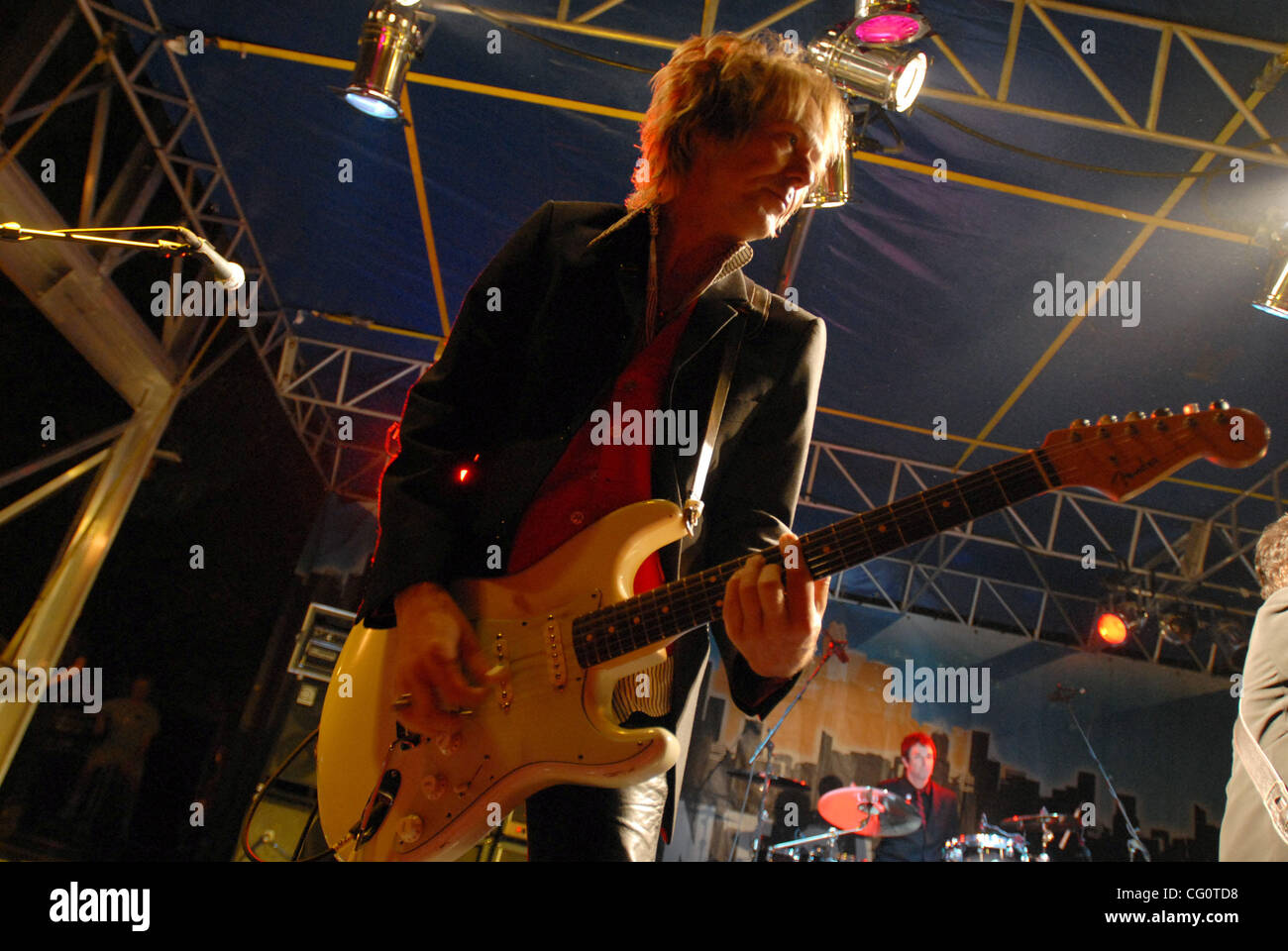 Jul. 14, 2007; Raleigh, NC USA; Guitarist COZ CANLER of the band The ...